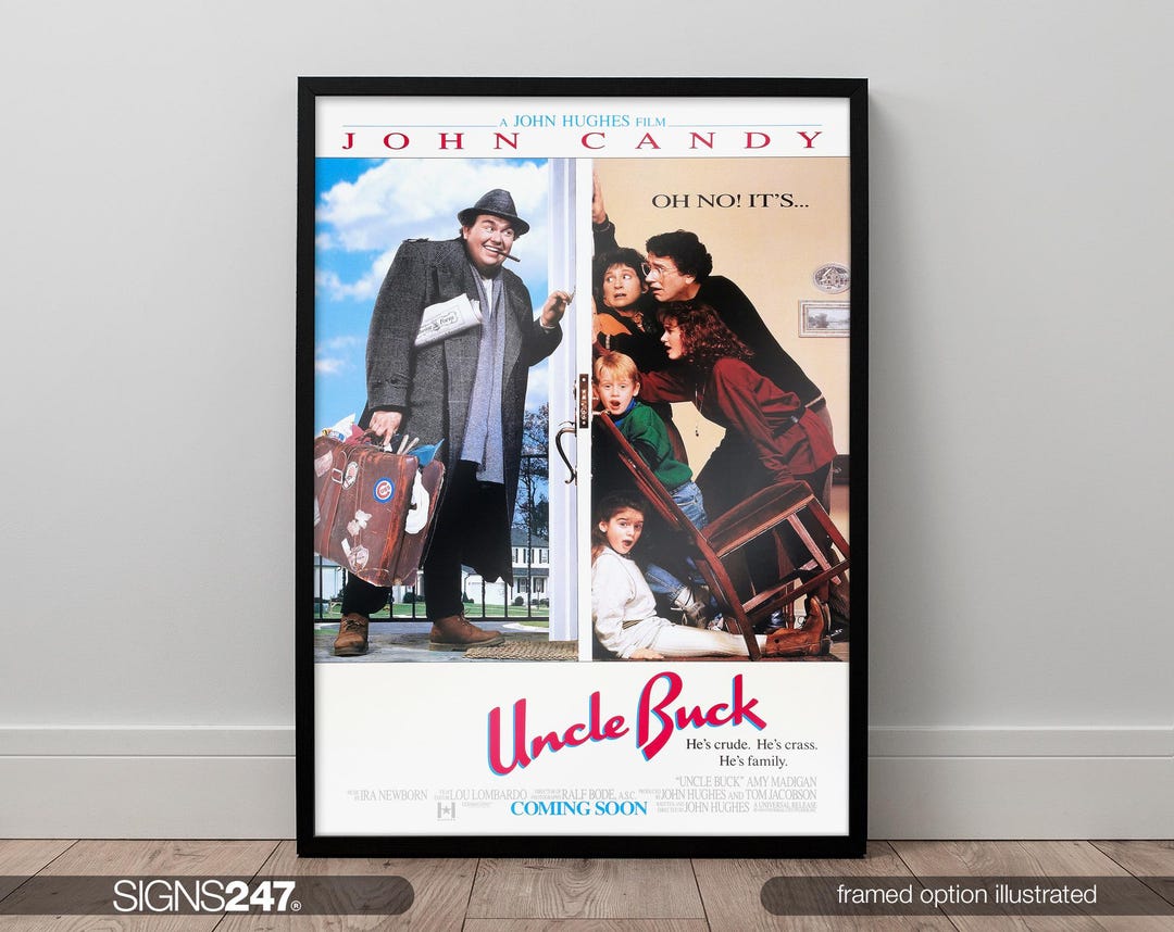 Uncle Buck Poster | Movie Poster | Movie Prints for Cinema Rooms | Wall ...