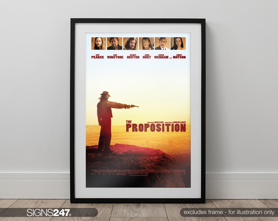 The Proposition Poster Guy Pierce Ray Winstone Danny Huston 2005 Movie ...