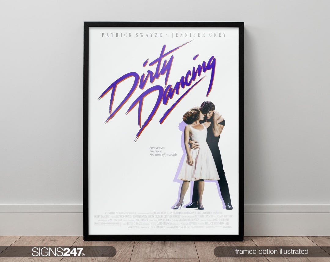 Dirty Dancing Poster | Movie Poster | Movie Prints for Cinema Rooms ...