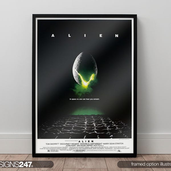 Alien Poster - Etsy UK