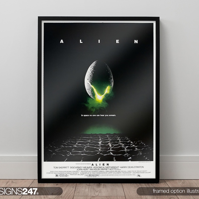 Alien Poster - Etsy UK