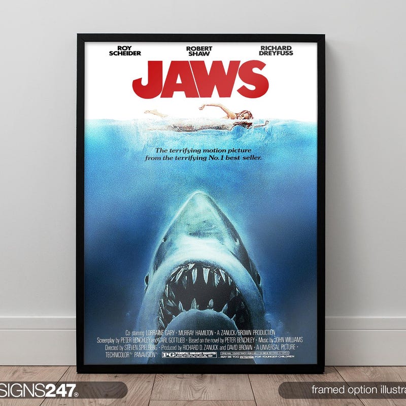 Jaws 2 Poster Art - Etsy UK