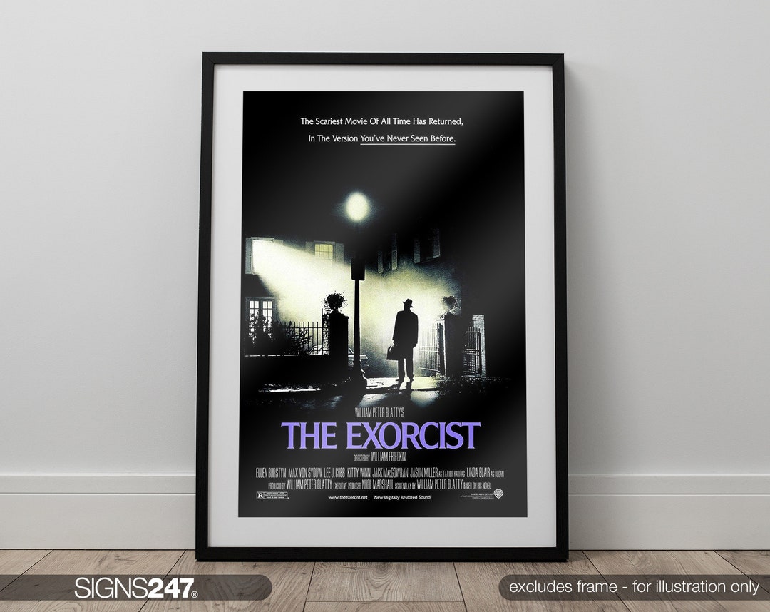 The Exorcist Poster Movie Poster Movie Prints for Cinema Rooms Wall Art ...