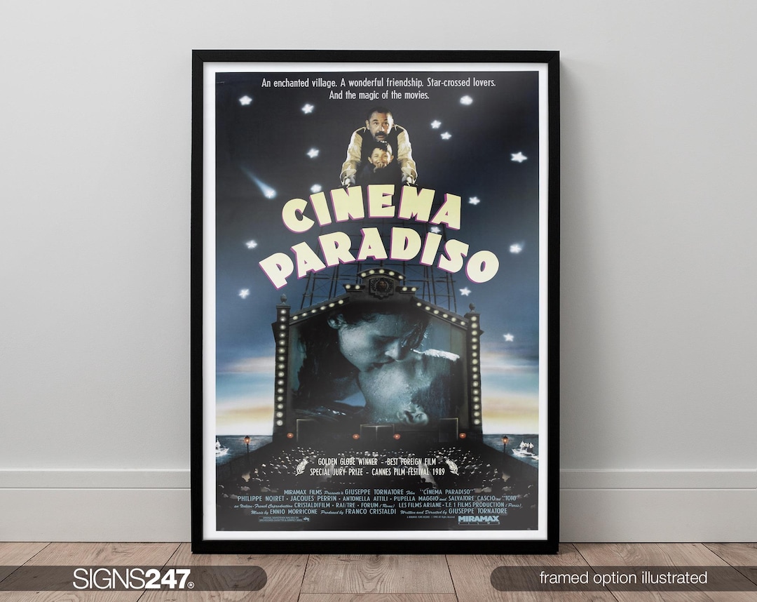 Cinema Paradiso Poster | Movie Poster | 1988 | Movie Prints for Cinema ...