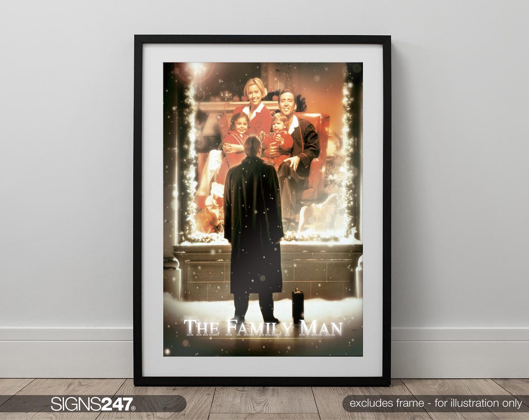 The Family Man Poster | Nicolas Cage | Tea Leoni | Don Cheadle | 2000 ...