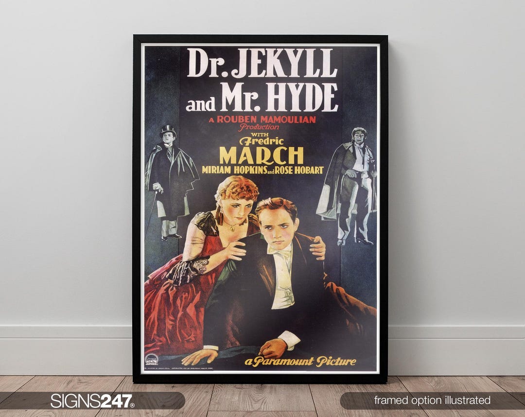 Dr Jekyll and Mr Hyde Poster | Movie Poster | 1931 | Movie Prints for ...