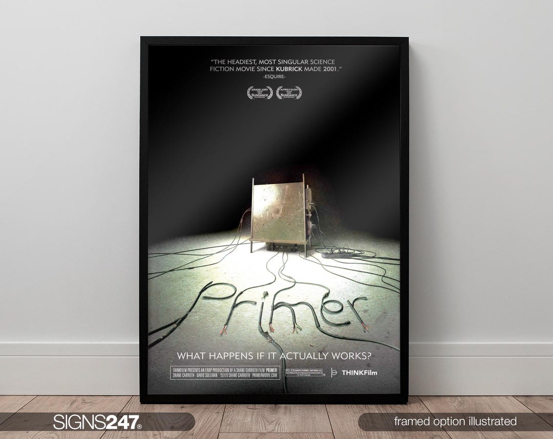 Primer Poster | Shane Carruth | David Sullivan | Chip Carruth | 2004 ...