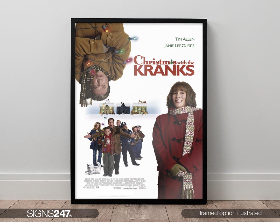 Christmas With the Kranks Movie Poster | Tim Allen | Jamie Lee Curtis ...