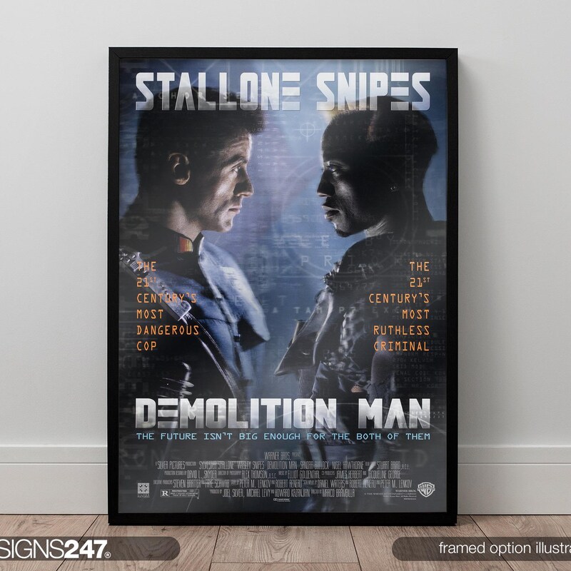 Demolition Man Of - Etsy UK