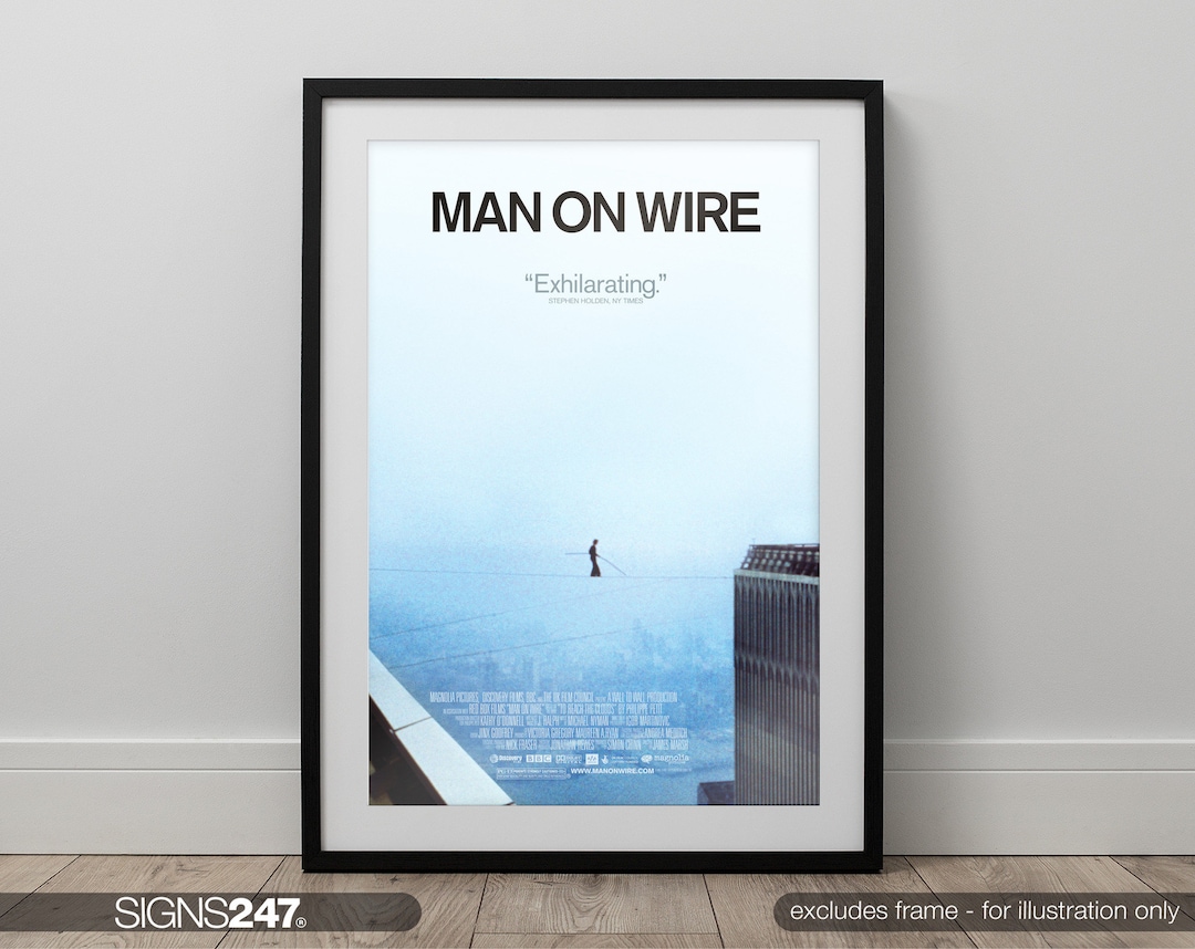 Man on Wire Poster | Philippe Petit | Annie Allix | Jean-louis Blondeau ...