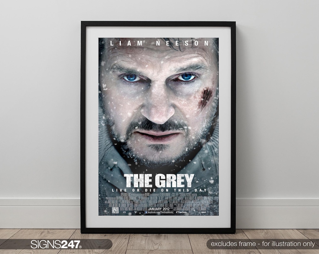 The Grey Poster | Liam Neeson | Frank Grillo | Dermot Mulroney | 2012 ...