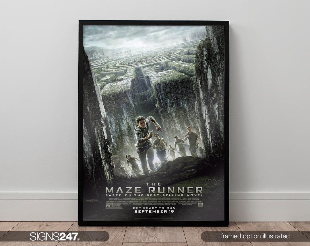 The Maze Runner Poster | Movie Poster | 2014 | Movie Prints for Cinema ...