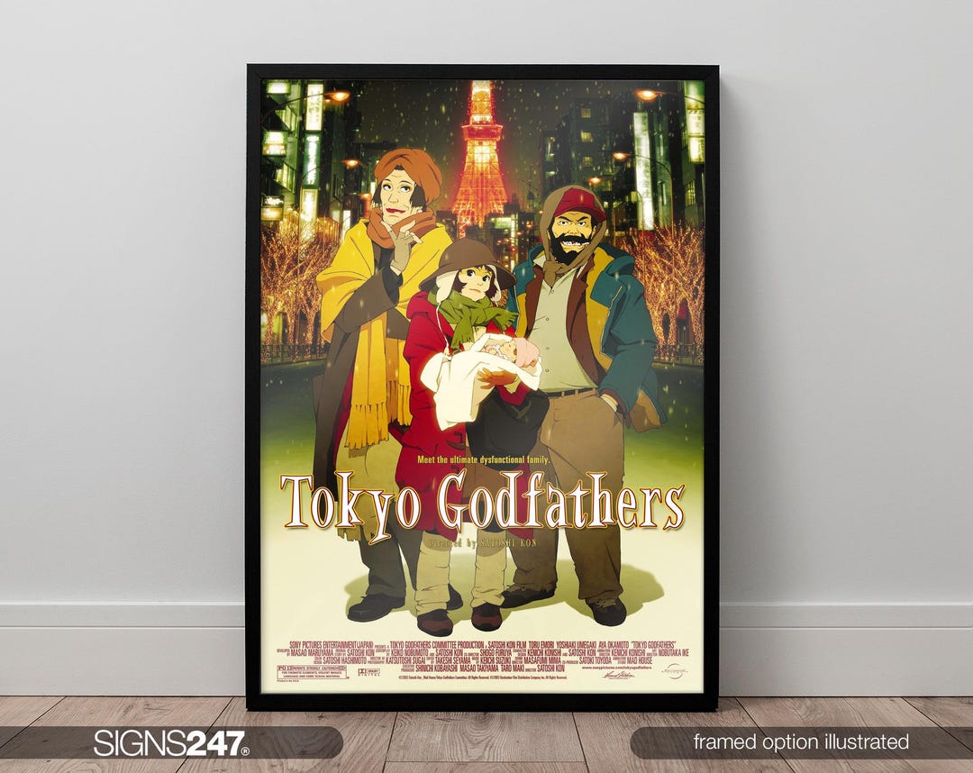 Tokyo Godfathers Poster | Toru Emori | Yoshiaki Umegaki | Aya Okamoto ...