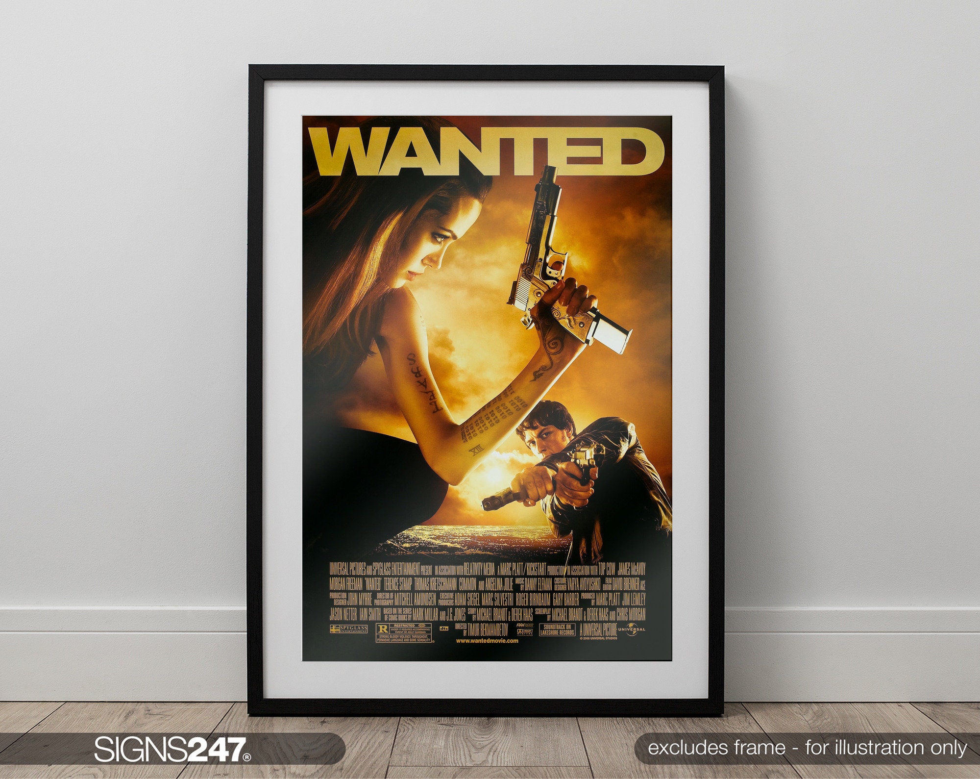 Wanted 2008 Poster