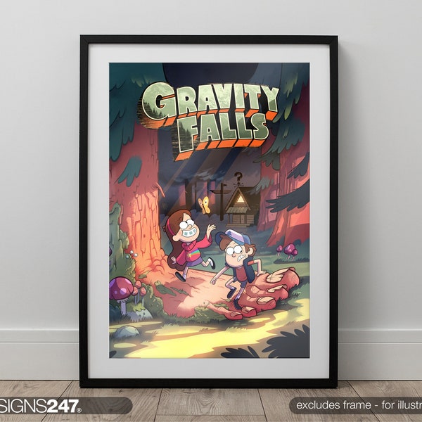 Gravity Falls Poster - Etsy UK