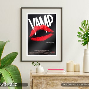 Vamp Poster | Chris Makepeace | Sandy Baron | Robert Rusler | 1986 ...