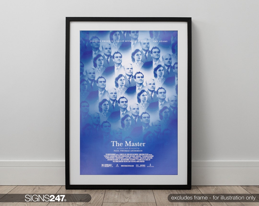 The Master Movie Poster | Joaquin Phoenix | Philip Seymour Hoffman ...