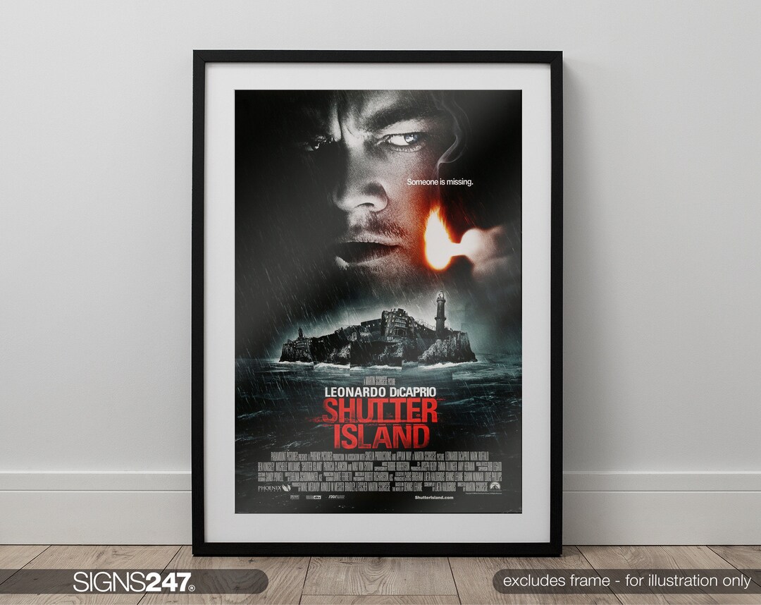 Shutter Island Poster | Movie Poster | Leonardo Decaprio | 2010 | Movie ...