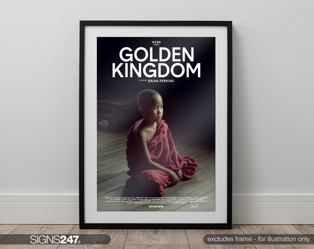 Golden Kingdom Poster | Brian Perkins | Shine Htet Zaw | Ko Yin Saw Ri ...