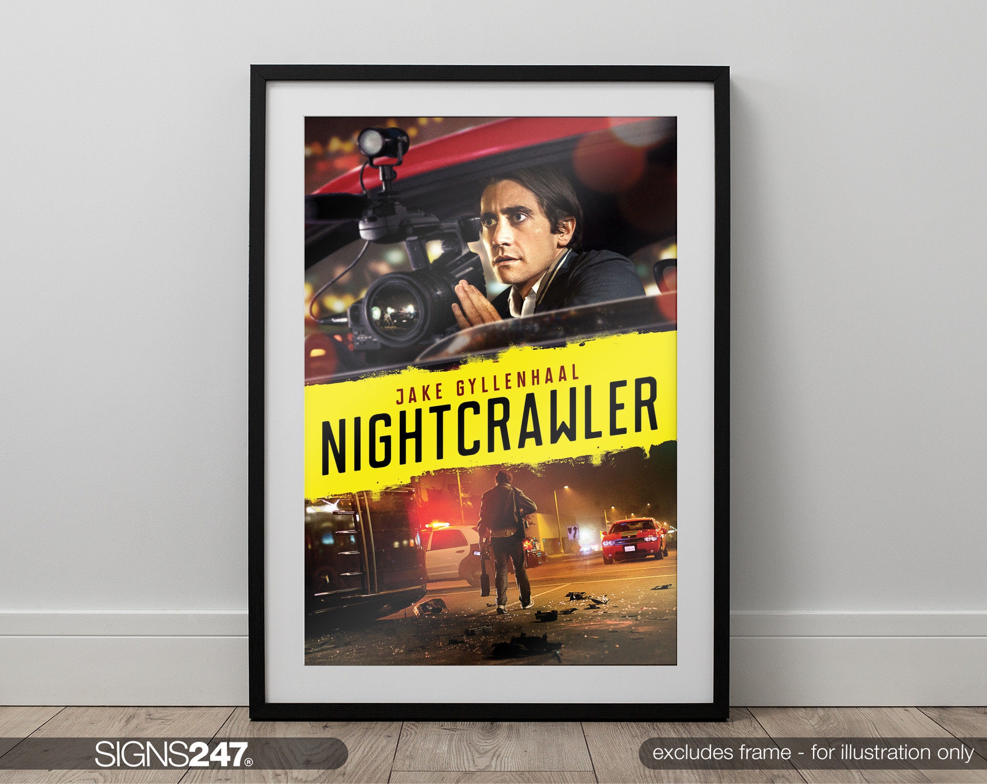 Nightcrawler Jake Gyllenhaal Poster