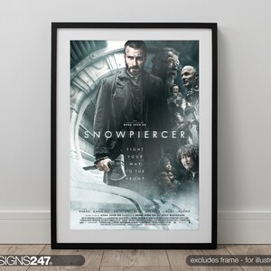 Snowpiercer Poster | Chris Evans | Song Kang Ho | Tilda Swinton | 2013 ...