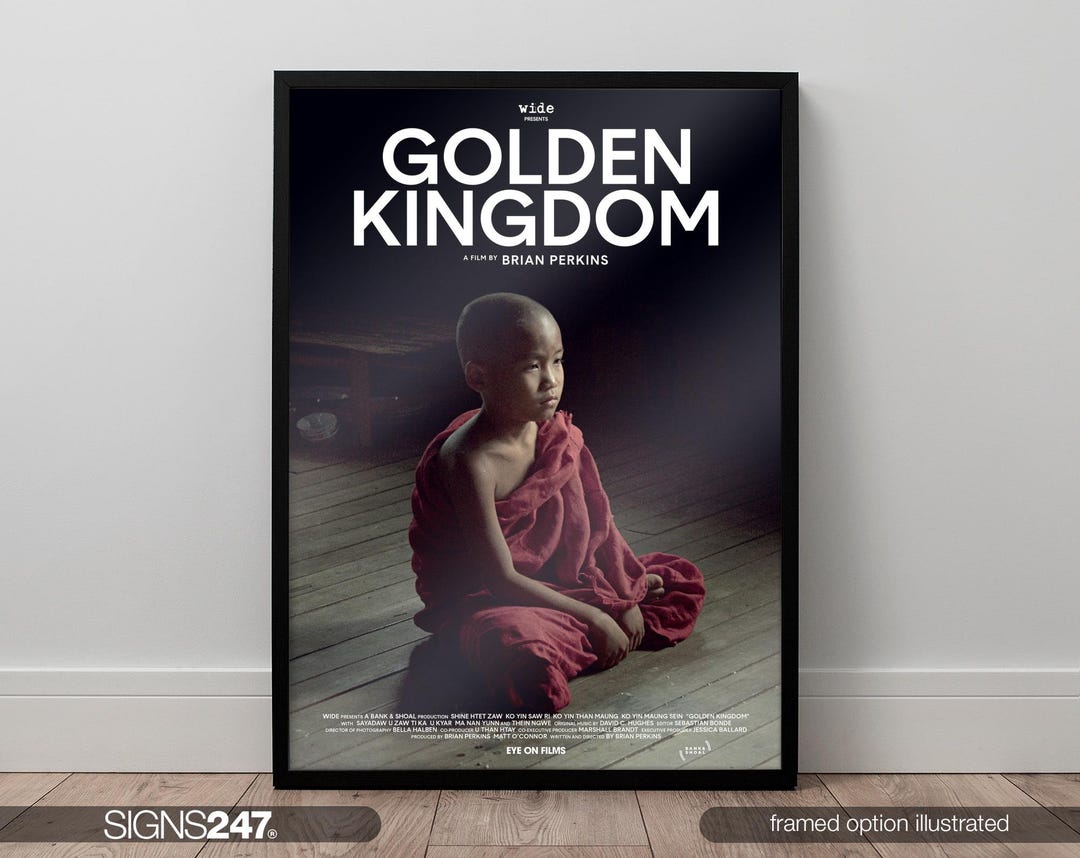 Golden Kingdom Poster | Brian Perkins | Shine Htet Zaw | Ko Yin Saw Ri ...