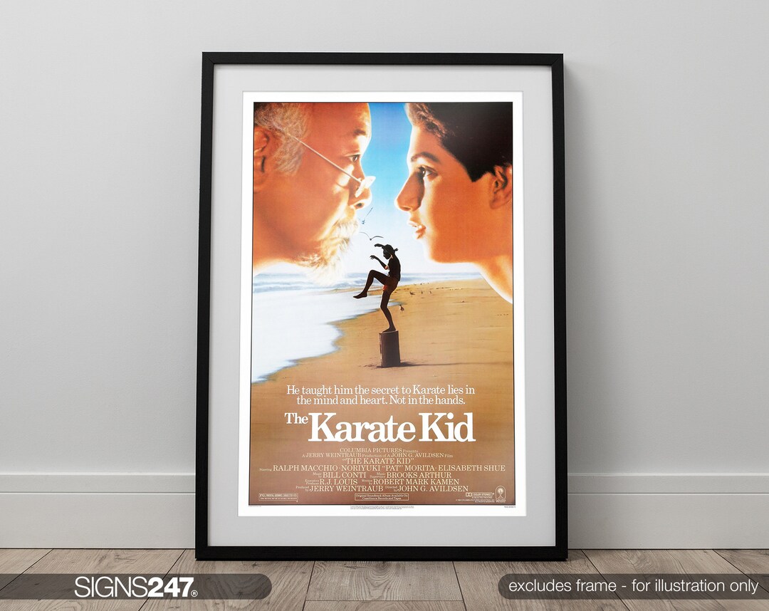 The Karate Kid Poster | Movie Poster | Movie Prints for Cinema Rooms ...