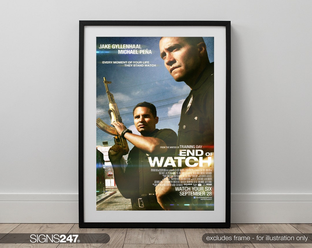 End of Watch Poster | Jake Gyllenhaal | Michael Pena | Anna Kendrick ...