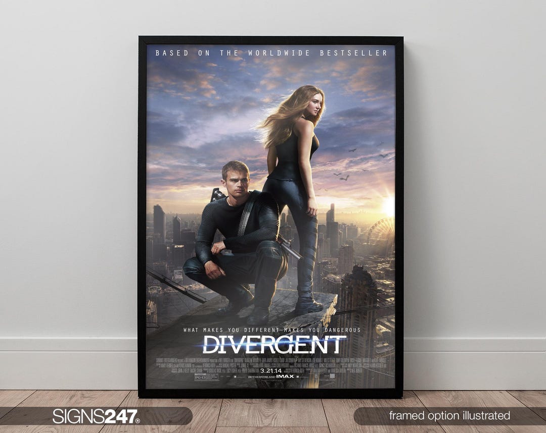 Divergent Poster | Movie Poster | 2014 | Movie Prints for Cinema Rooms ...