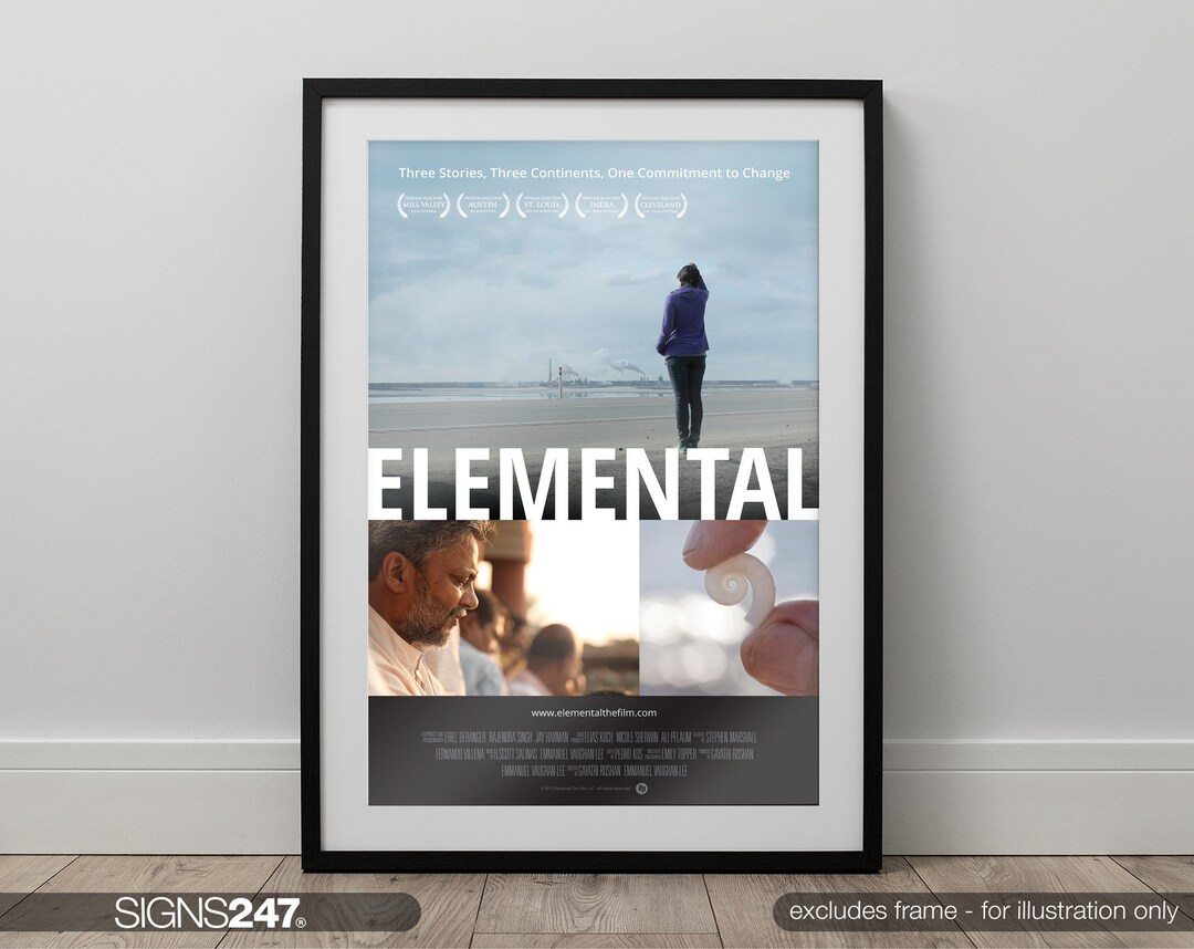 Elemental Poster | Eriel Deranger | Rajendra Singh | Jay Harman | 2012 ...