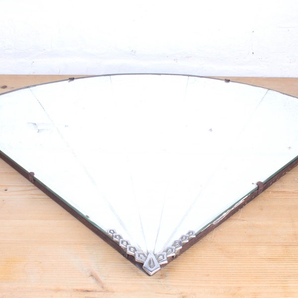 Fan Shaped Mirror - Etsy UK