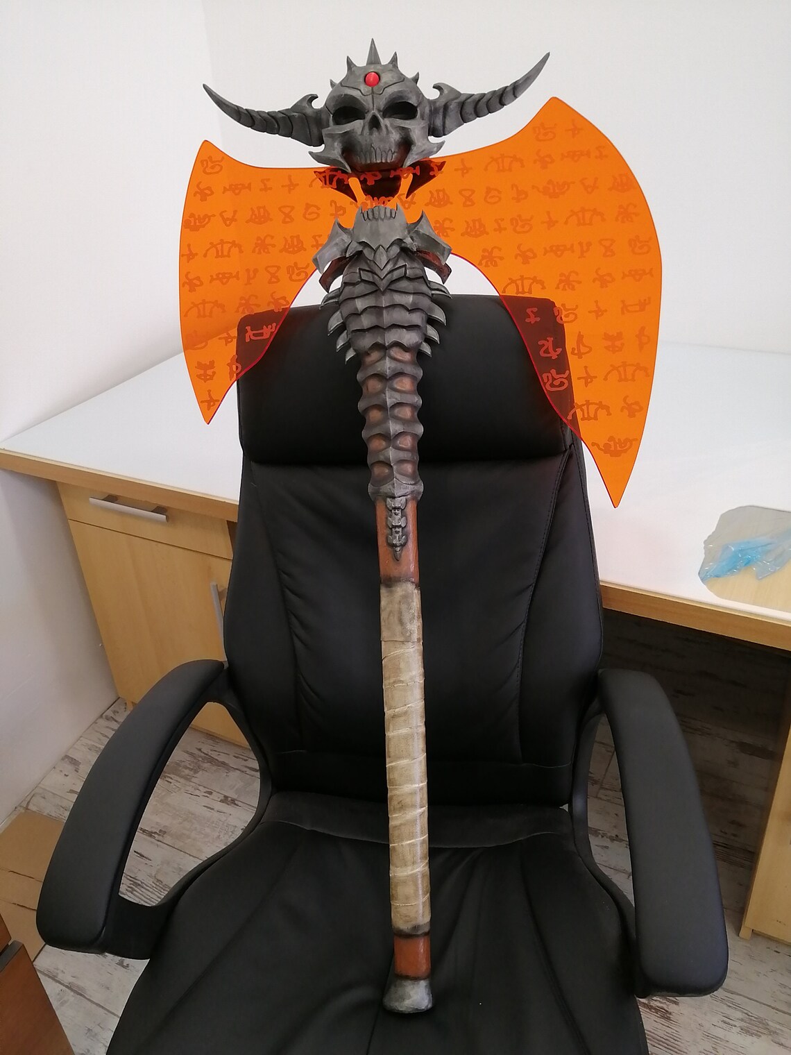 Marauder Axe Doom Eternal life size replica | Etsy