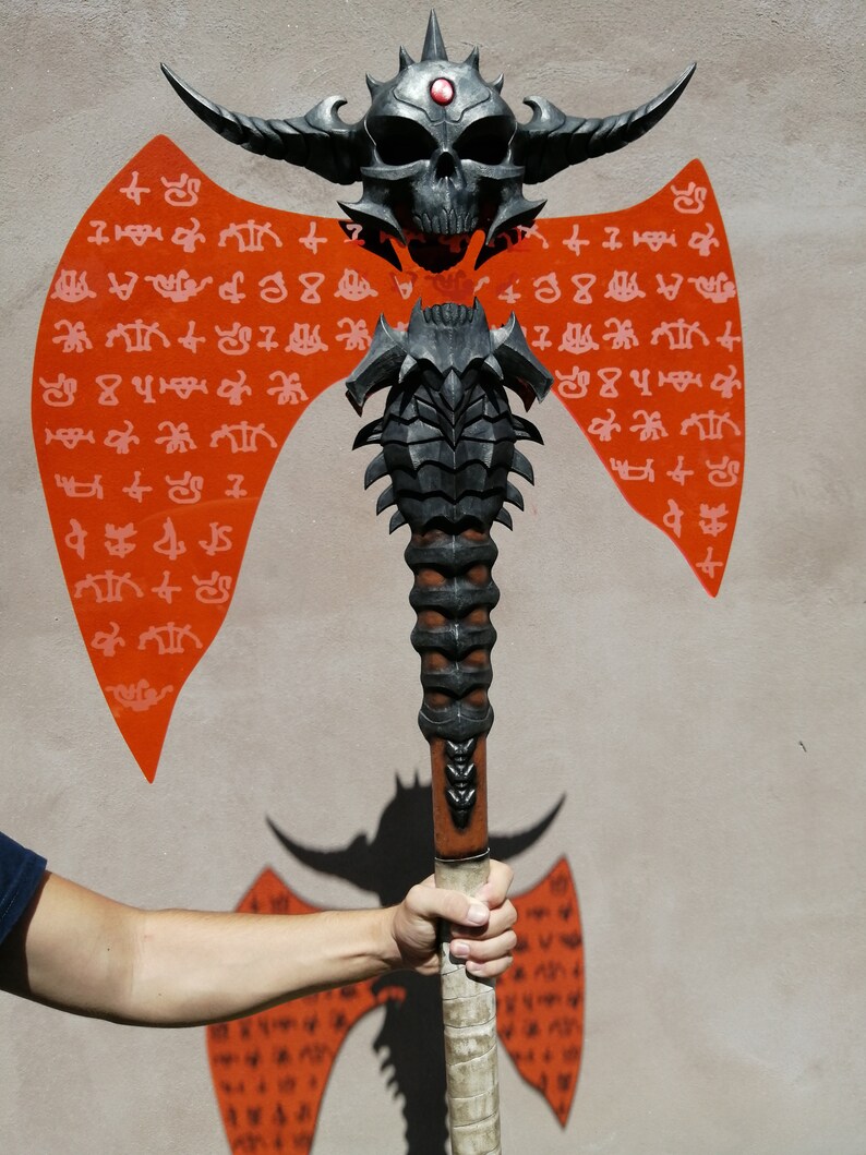 Marauder Axe Doom Eternal life size replica | Etsy