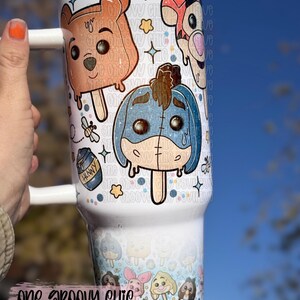 Winnie the Pooh Inspired Popsicles 40 Oz Tumbler - Etsy