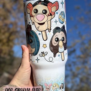 Winnie the Pooh Inspired Popsicles 40 Oz Tumbler - Etsy