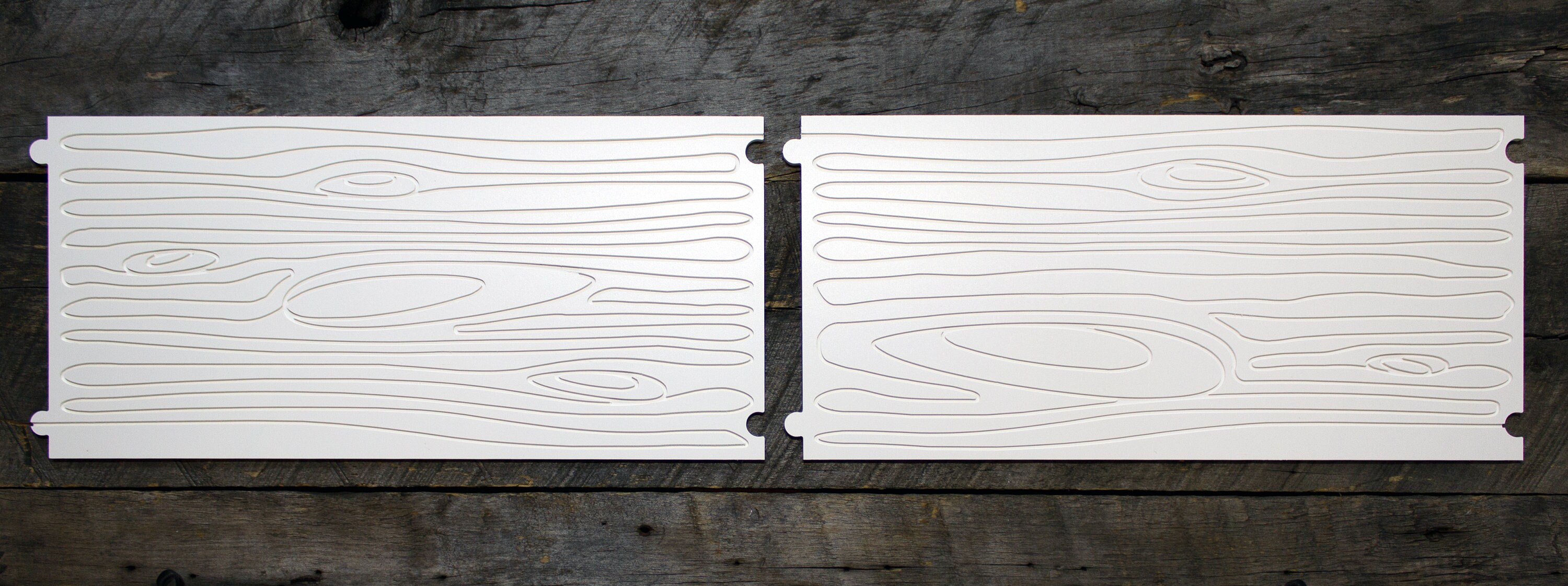 Longarm Quilting Groovy Pattern Boards Set of 2 Large Knots Wood Grain ...