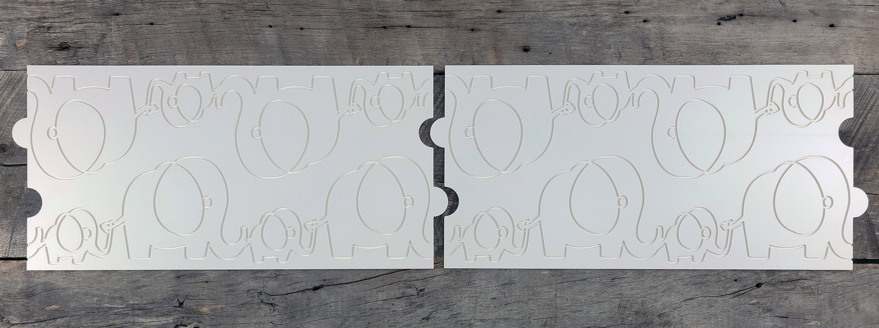 Longarm Quilting Groovy Pattern Boards Set of 2 Elephantastic Design - Etsy
