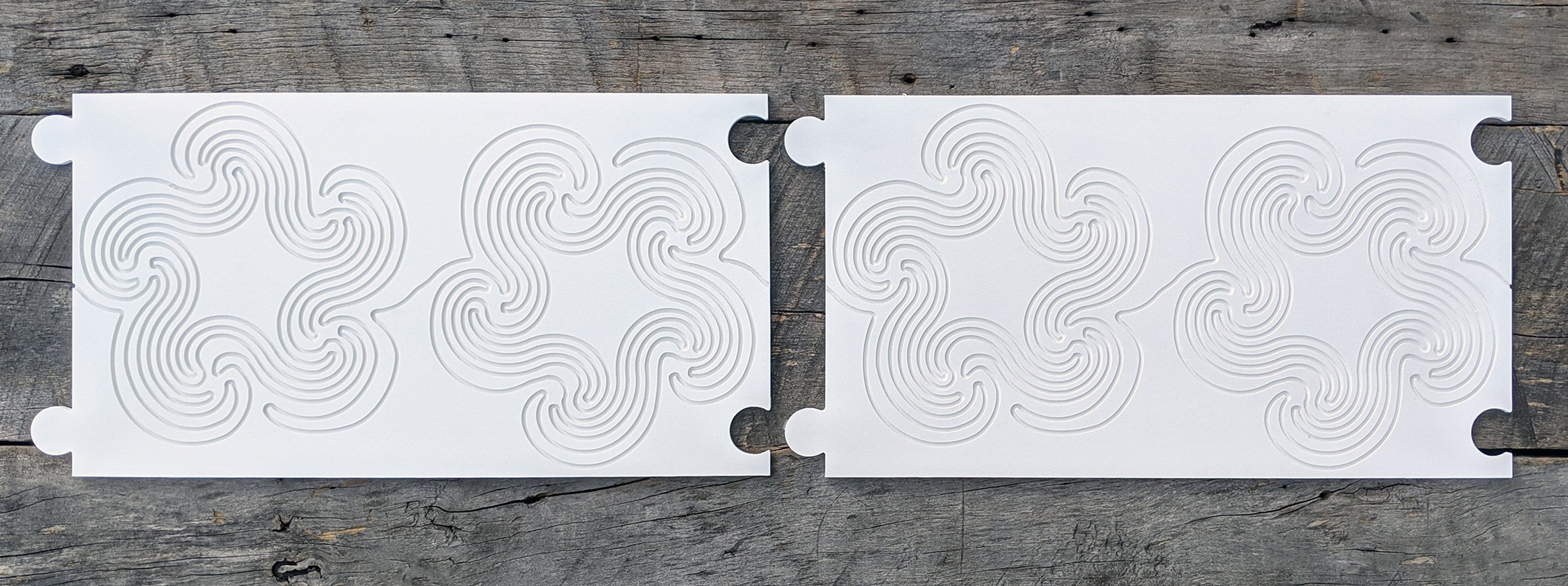 Longarm Quilting Groovy Pattern Boards Set of 2 Twist in the Wind ...