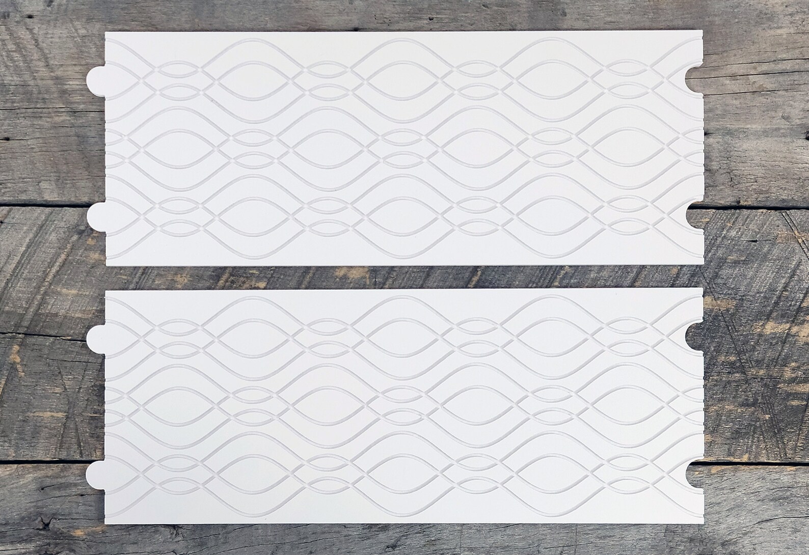 Longarm Quilting Groovy Pattern Boards Set of 2 Weave Me a Rope Design ...