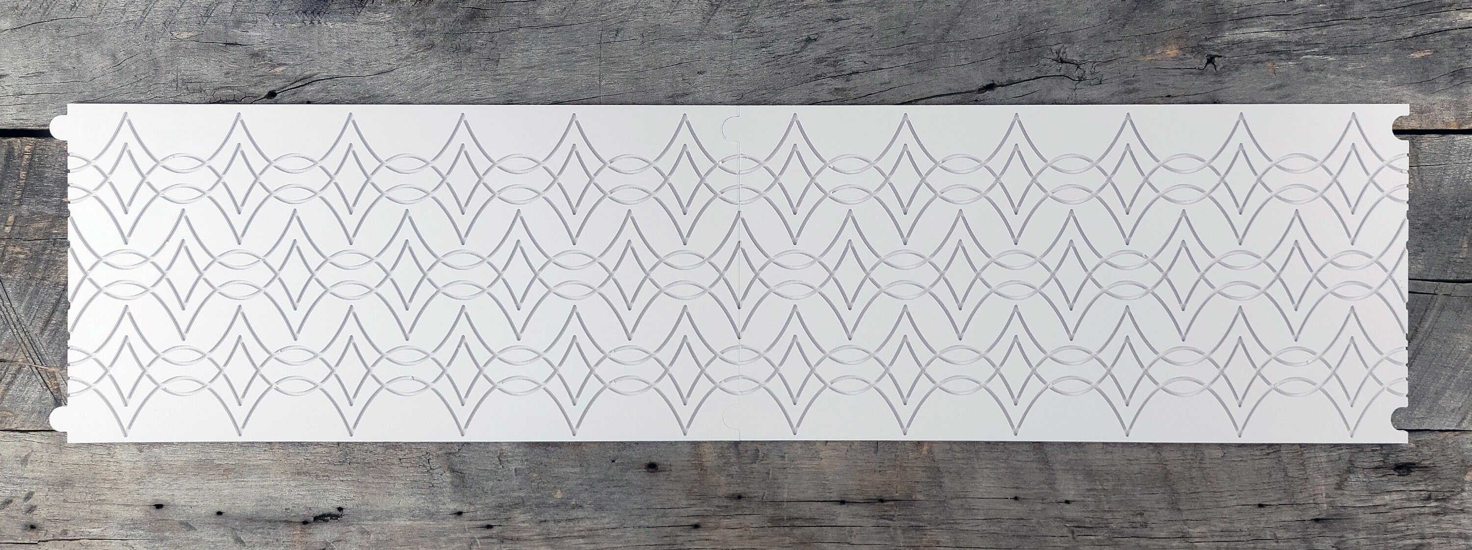 Longarm Quilting Groovy Pattern Boards Set of 2 Diamond Waves Design - Etsy