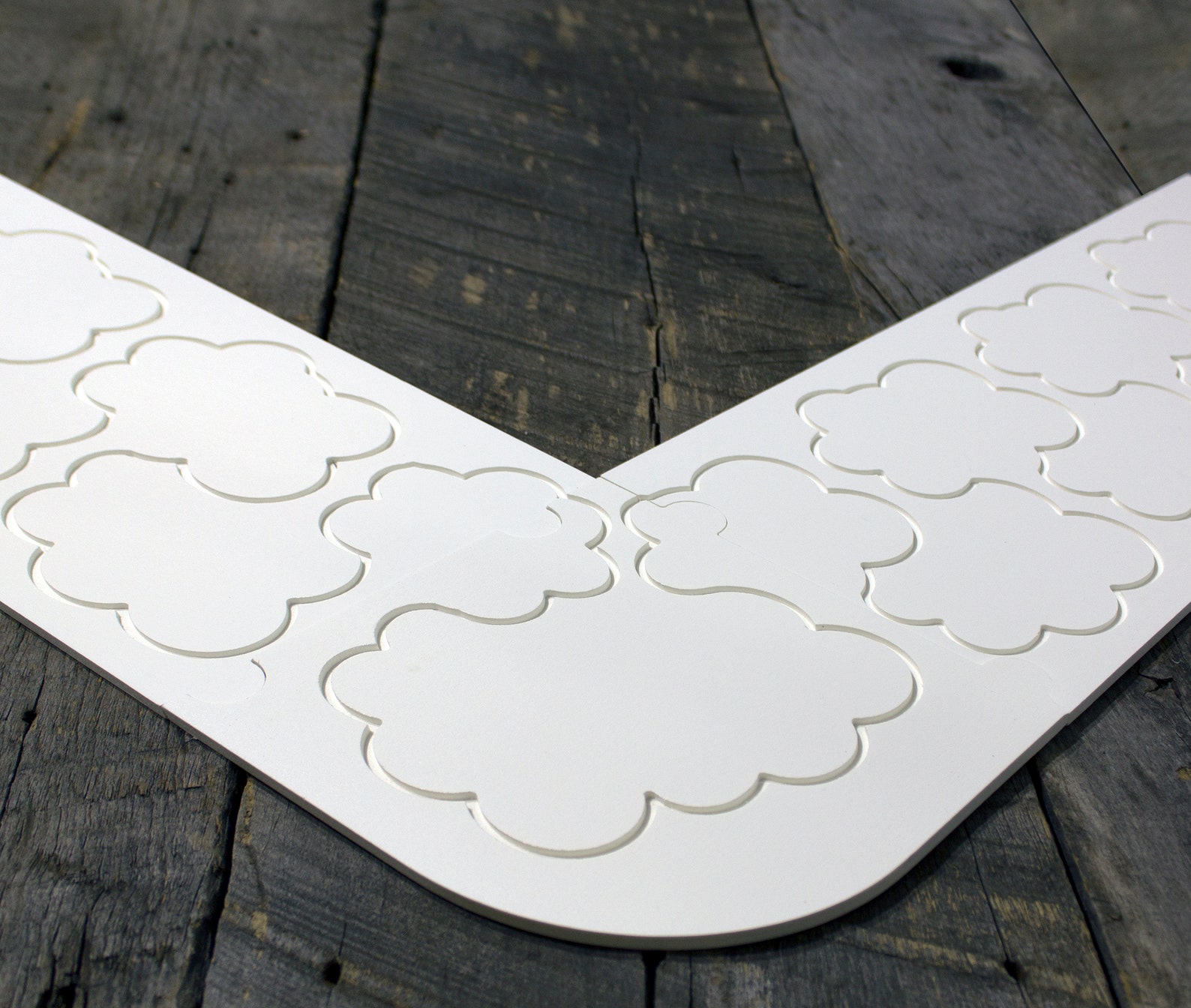 Longarm Quilting Groovy Pattern Boards Set of 2 WITH 1 CORNER Clouds ...