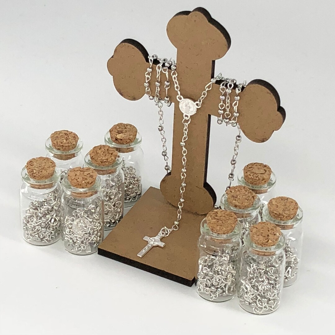 12xhandmade New Metal Silver Bottle Baptism Communion - Etsy
