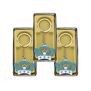 Royal Crown Princess Metal Keychain Baby Shower Birthday Party Favors ...