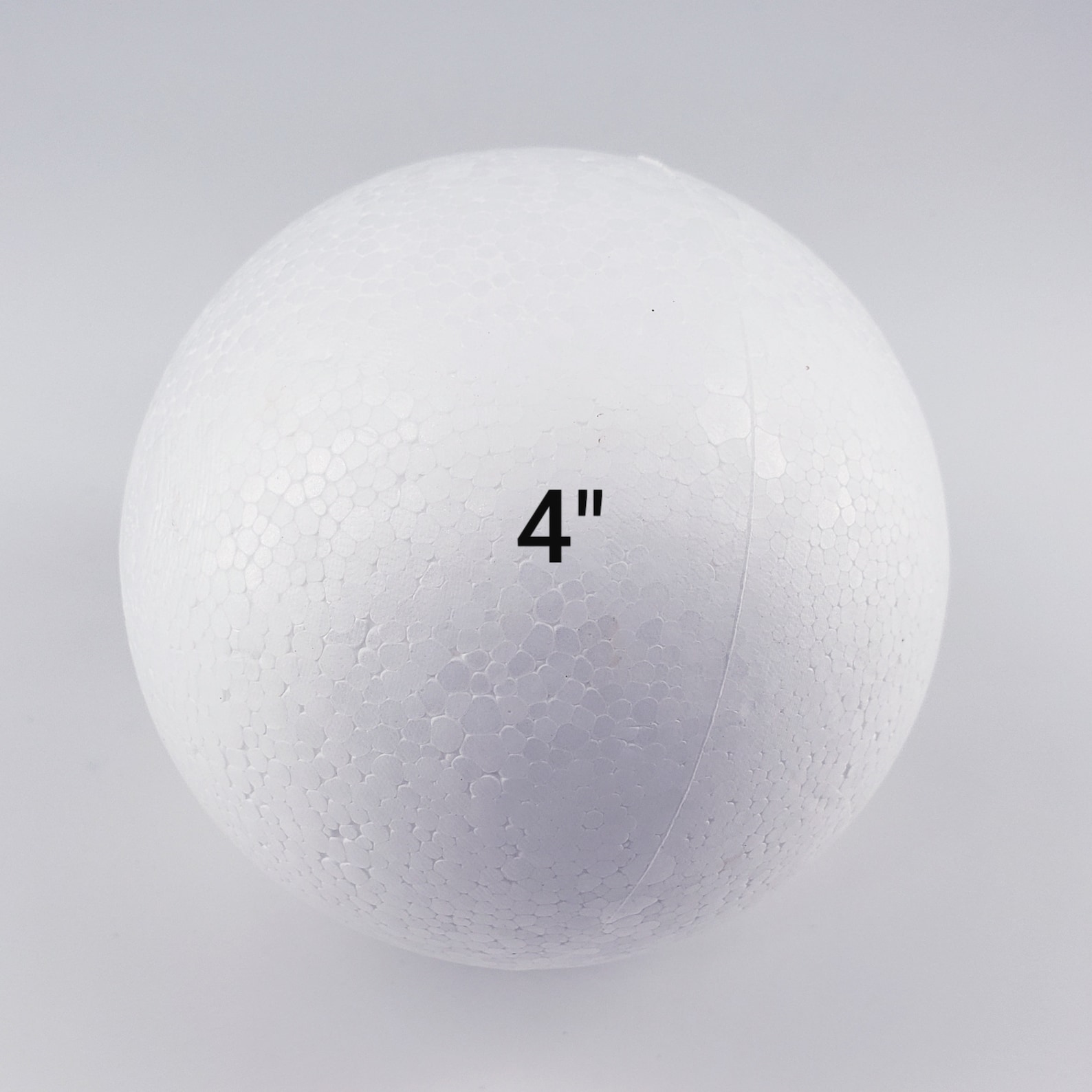 White Round Smooth Poly Foam Modelling Polystyrene Styrofoam Ball for ...