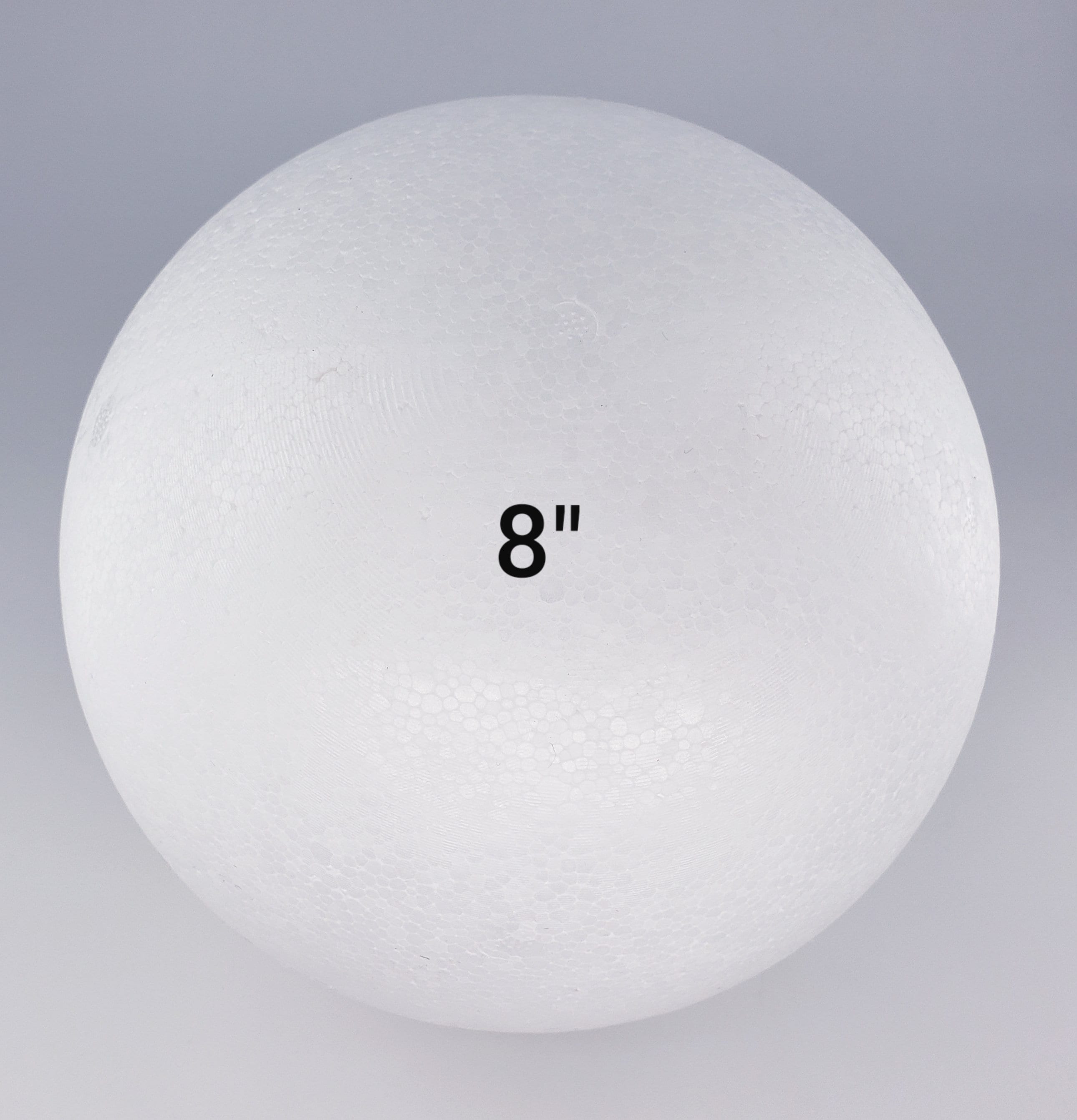 White Round Smooth Poly Foam Modelling Polystyrene Styrofoam Ball for ...