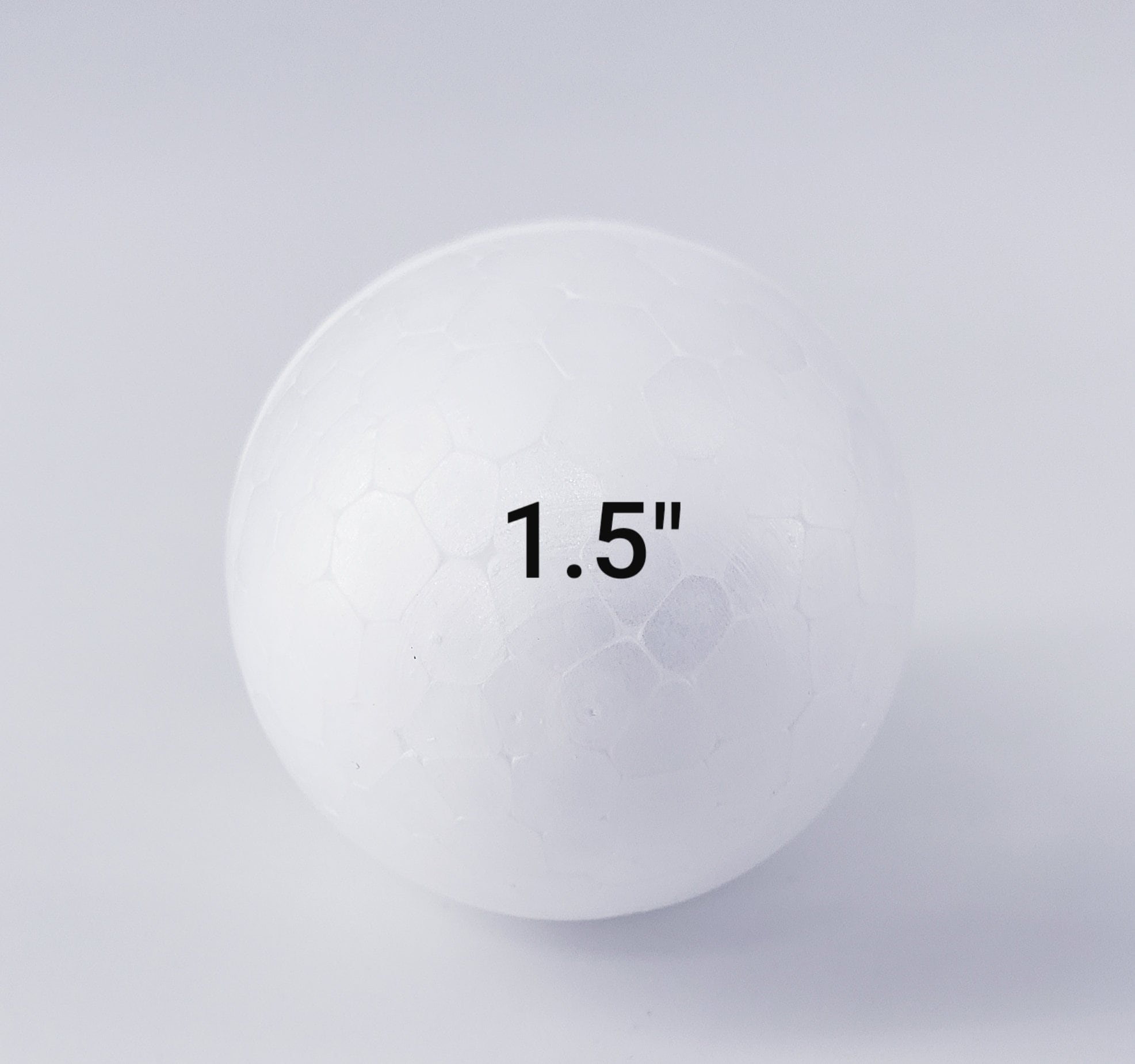 White Round Smooth Poly Foam Modelling Polystyrene Styrofoam Ball for ...