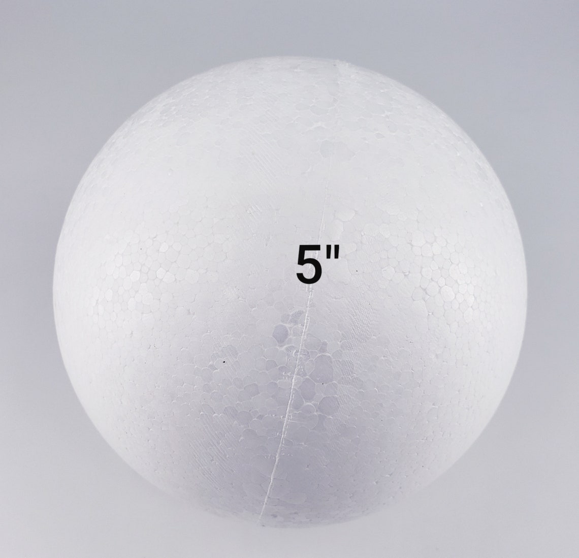 White Round Smooth Poly Foam Modelling Polystyrene Styrofoam Ball for ...