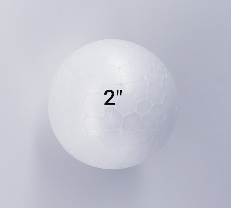 White Round Smooth Poly Foam Modelling Polystyrene Styrofoam Ball for ...