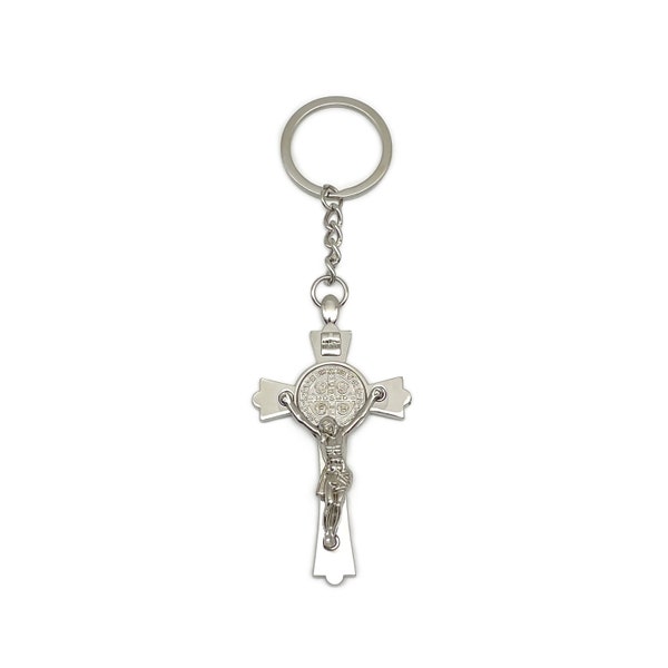 Cross Keychain - Etsy