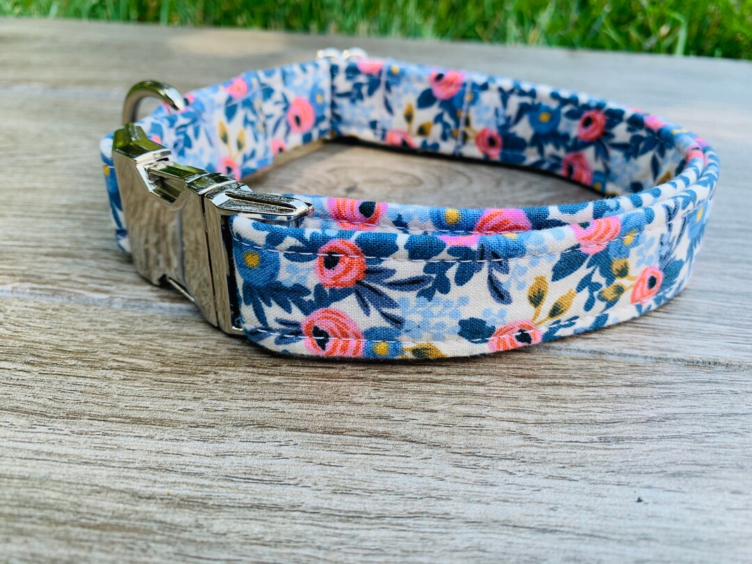 Rifle Paper Co Dog Collar, Floral Dog Collar, Girl Dog Collar - Etsy
